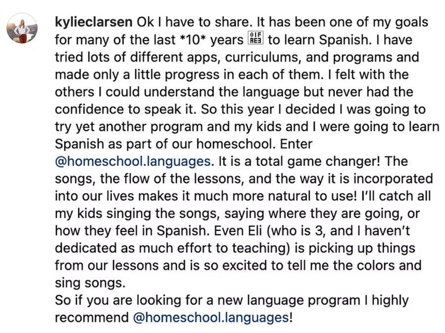 TEST – Homeschool Languages